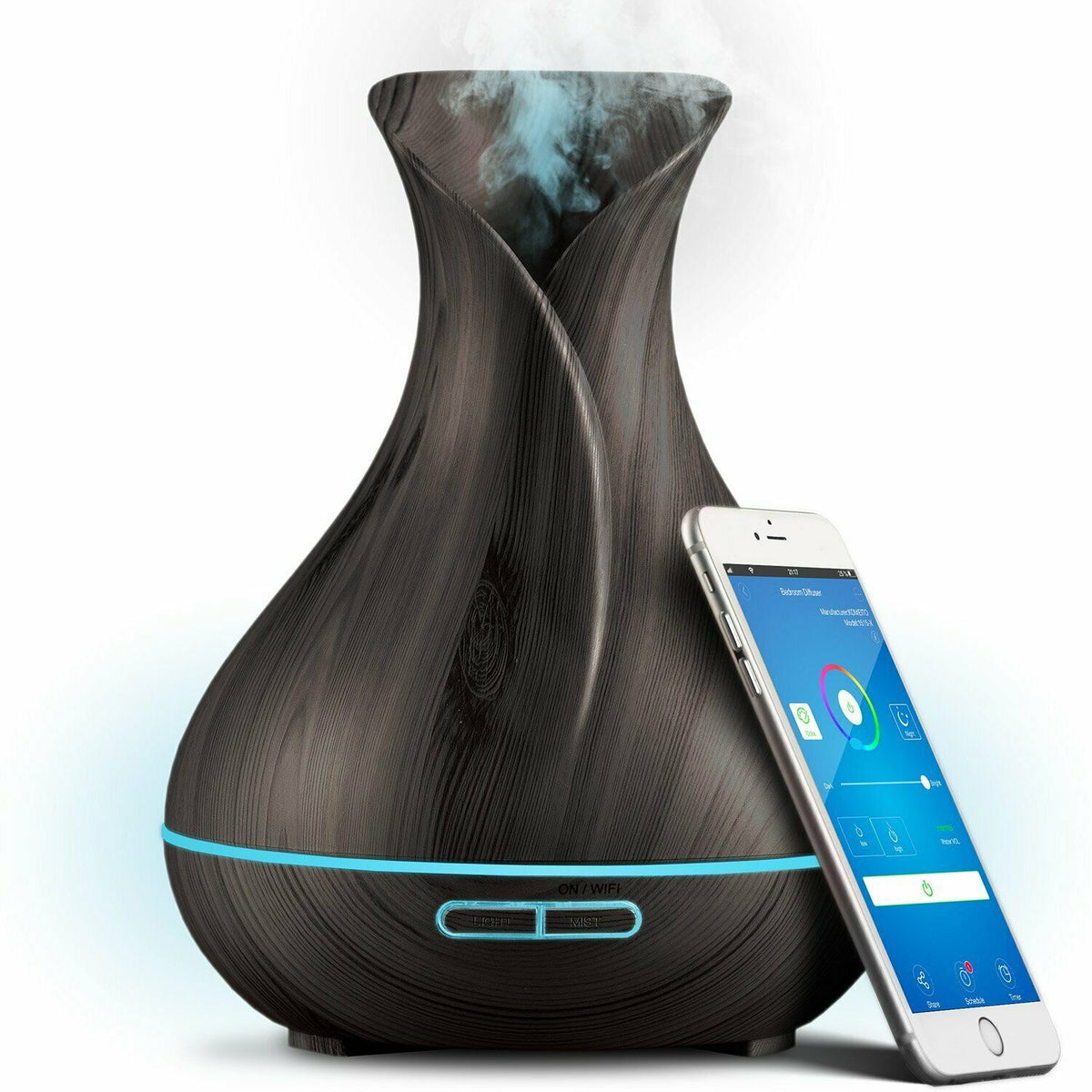 WiFi Smart Home 400ml Essential Oil Diffuser Alexa and Google Home ...